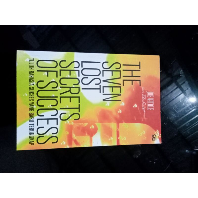 Jual Buku The Seven Lost Secrets Of Succes Original - Preloved/Buku ...