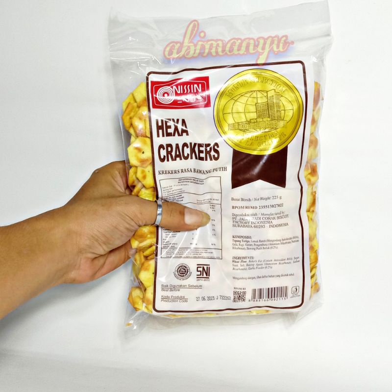 Jual kue kering nissin jadul hexa crackers 225 gr | Shopee Indonesia