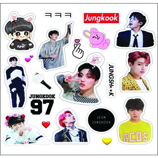 Jual [BTS Mini Series] MINI BTS Sticker Aesthetic | Sticker Case BTS ...