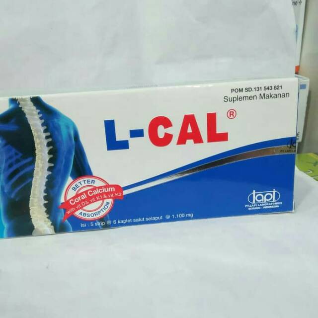 Jual L CAL isi 30 nutrisi tulang | Shopee Indonesia