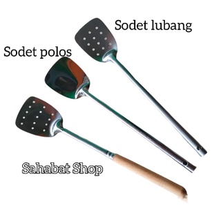 Jual SODET SPATULA STAINLESS / SODET MASAK SERBAGUNA LUBANG - BUNTU ...