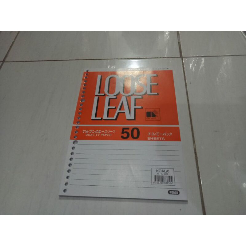 Jual Isi binder/ loose leaf B5 putih | Shopee Indonesia
