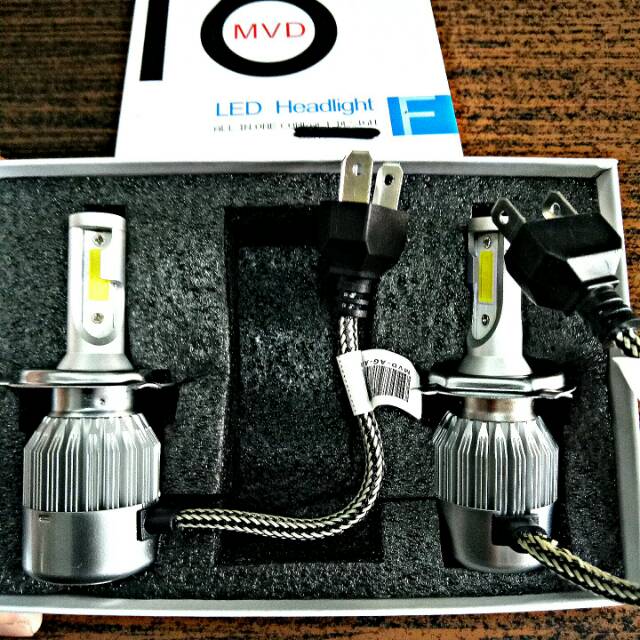 Jual Bola Lampu LED H4 60 watt Hi and Low Focus | Shopee Indonesia