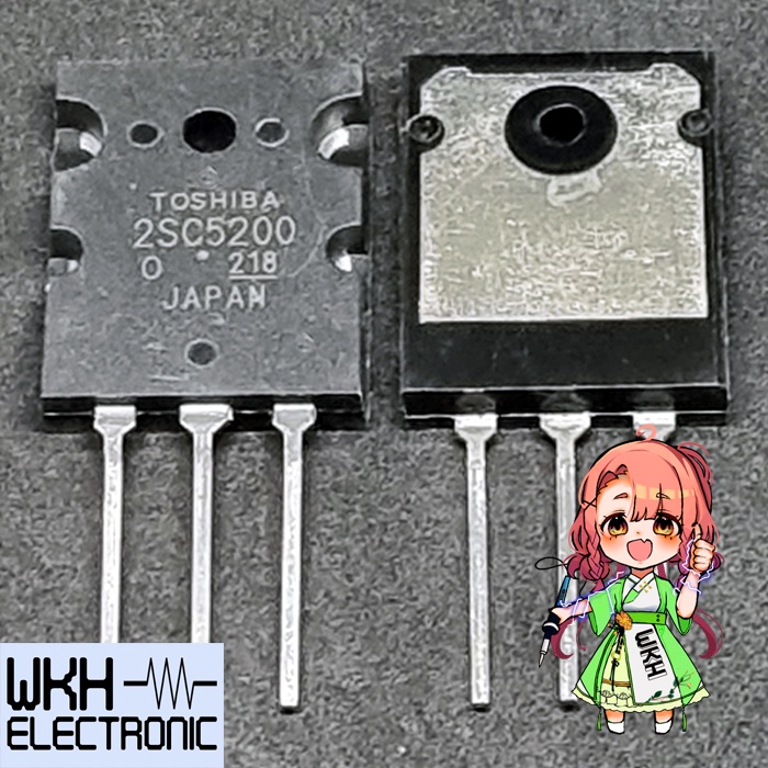 Jual 2SC5200 2S C5200 150W Silicon NPN Triple Diffused Transistor | Shopee Indonesia