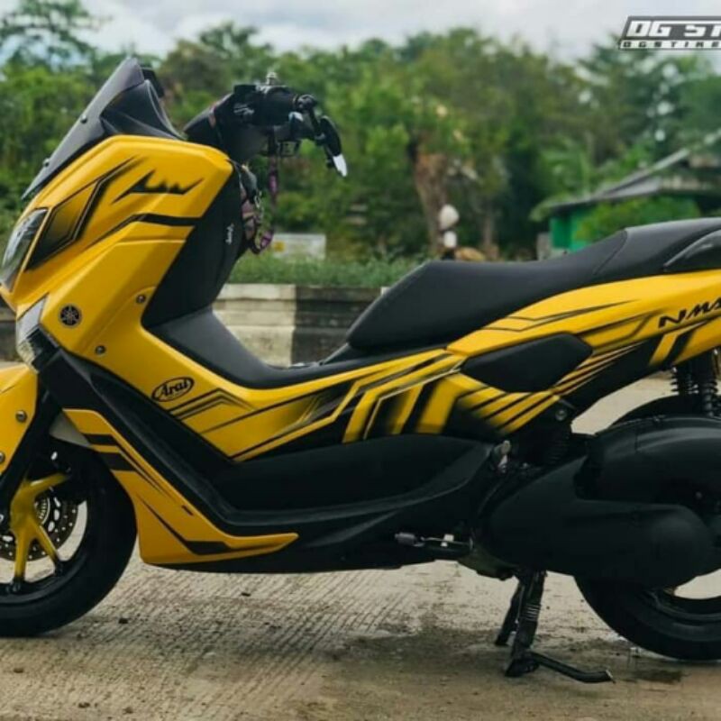 Jual Decal nmax yellow grafis fullbody | Shopee Indonesia