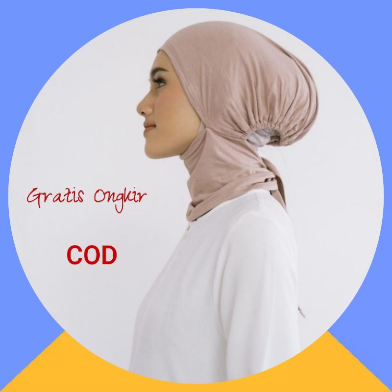 Jual Ciput Ninja Premium Ikat Tali / Inner Ninja Dalaman Jilbab ...