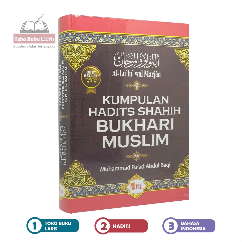 Jual Kumpulan Hadits Shahih Bukhari Muslim ORIGINAL - Al Lulu Wal ...