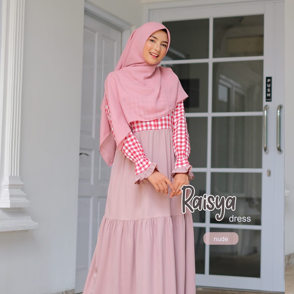 Jual BAJU GAMIS DRESS WANITA DEWASA REMAJA BUSUI SIMPLE ELEGAN MEWAH ...