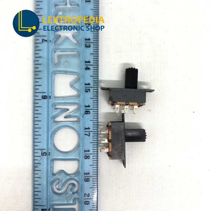 Jual Saklar Geser On Off 6p Switch Slide 6 pin 6pin kaki Kecil 2x3 ...