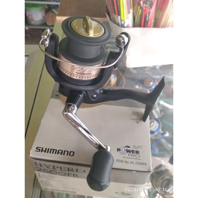 Jual Reel Shimano Hyperloop 2500FB, stainless steel ball bearing ...