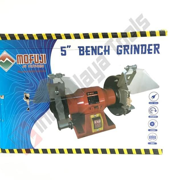 Jual MOFUJI Mesin Gerinda Duduk 5 inch - Bench Grinder Duduk Gerinda ...