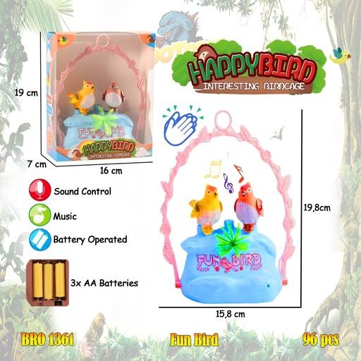 Jual TERBARU MAINAN EDUKASI ANAK MAINAN BURUNG SANGKAR BERSUARA DENGAN ...