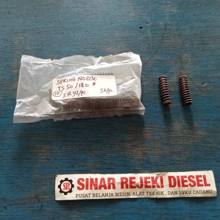 Jual Spring Nozzle Per Nozel Nosel Noksel Mesin Diesel Yanmar TS50 ...