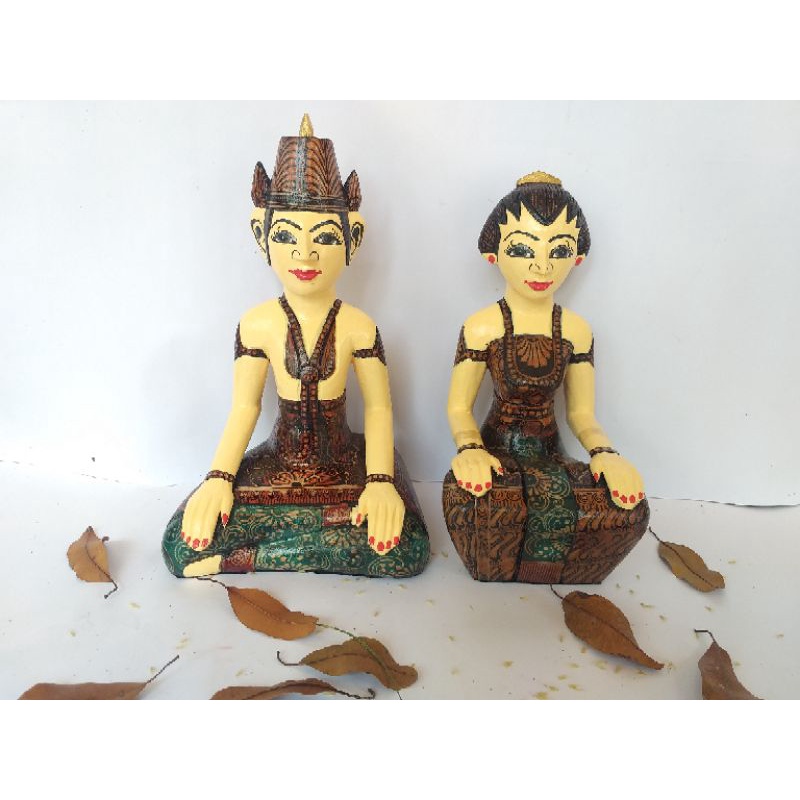 Jual Loro Blonyo Batik | Patung Loro Blonyo | Patung Manten | Shopee ...