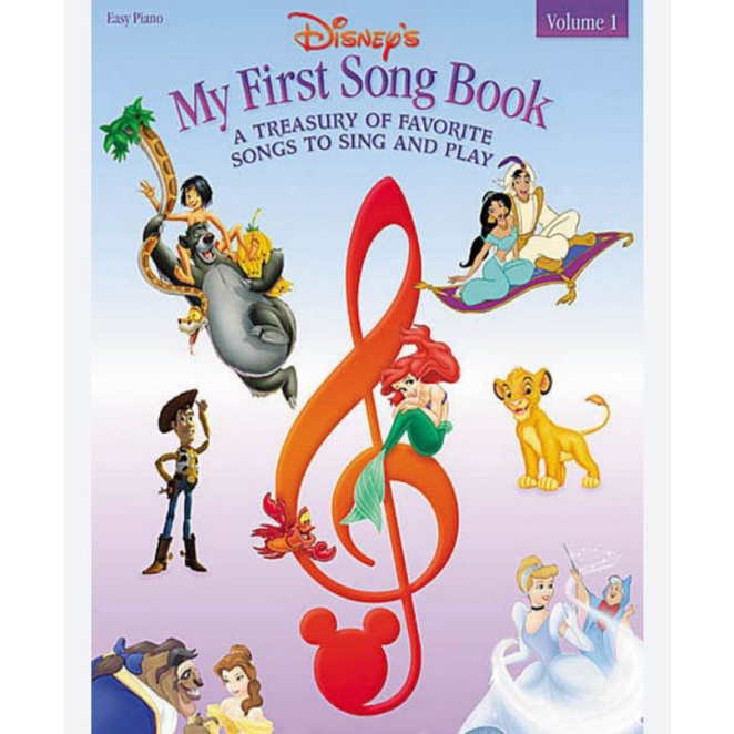 Jual Buku Piano Disney's My First song book volume 1 Disney | Shopee ...