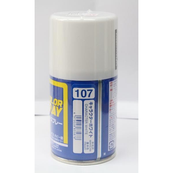 Jual S107 CHARACTER WHITE - MR COLOR SPRAY - MR HOBBY GSI CREOS ...