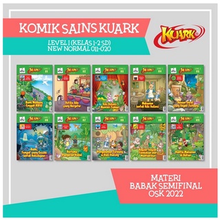 Jual Paket Materi Babak Semifinal Olimpiade Sains Kuark (OSK) LEVEL 1 (KELAS 1 & 2 SD) | Shopee ...