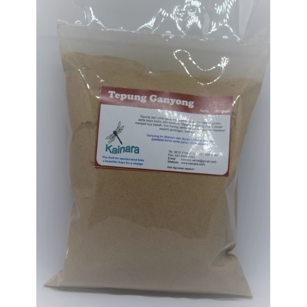 Jual Kainara Sehat. Tepung Ganyong, tepung sehat, tepung organik ...