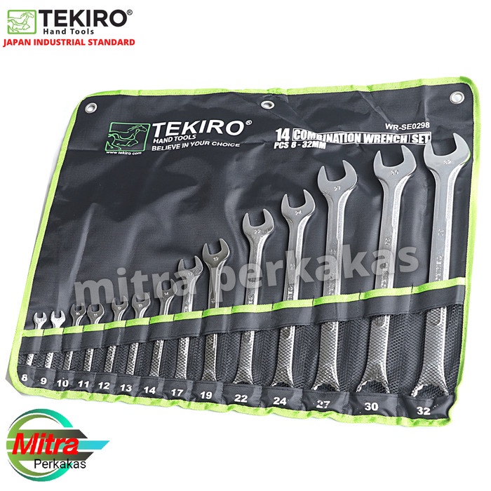 Jual Kunci Ring Pas Set 14 Pcs (8-32mm) | Shopee Indonesia