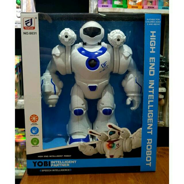 Jual Mainan Robot High End Intelligent Bisa Tembak / Robot Yobi ( 6031 ...