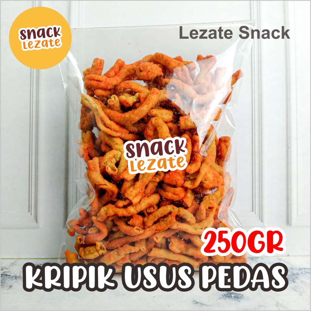 Jual Kripik Usus Ayam 250GR Pedas Murah Enak Renyah / Keripik Usus Ayam Pedas Balado / Kripsus ...