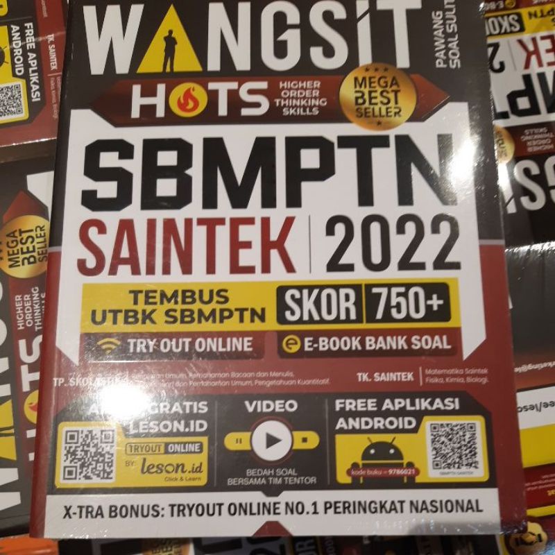 Jual BUKU SBMPTN TERBARU WANGSIT SBMPTN 2022 SAINTEK dan SOSHUM SMA WANGSIT ORIGINAL | Shopee ...