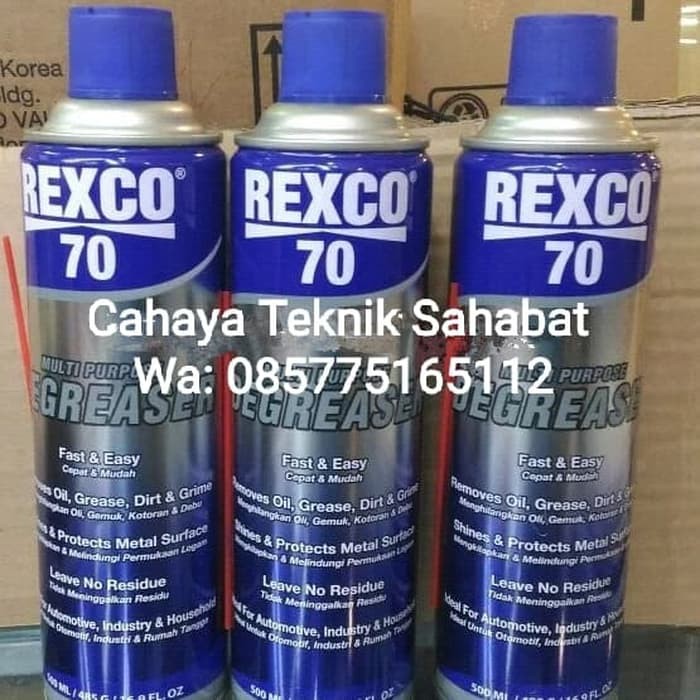 Jual Rexco 70 Multi Purpose Degreaser 500ML | Shopee Indonesia