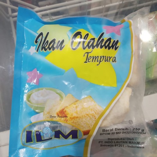 Jual ILM TEMPURA LONJONG/BINTANG/SUKHOI GORENG 500 GR/FROZEN FOOD IKAN ...