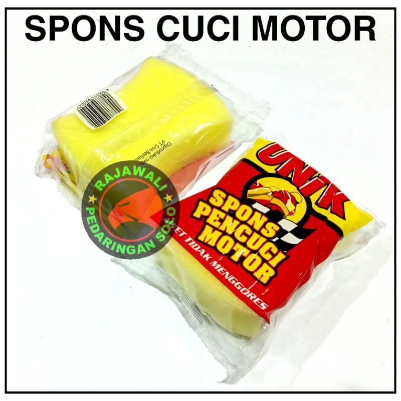 Jual SPONS CUCI MOTOR SPON SERBAGUNA UNIK | Shopee Indonesia