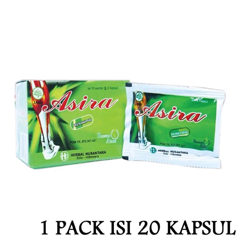 Jual ASIRA KAPSUL OBAT HERBAL MENGATASI PEGAL LINU DAN ASAM URAT ...