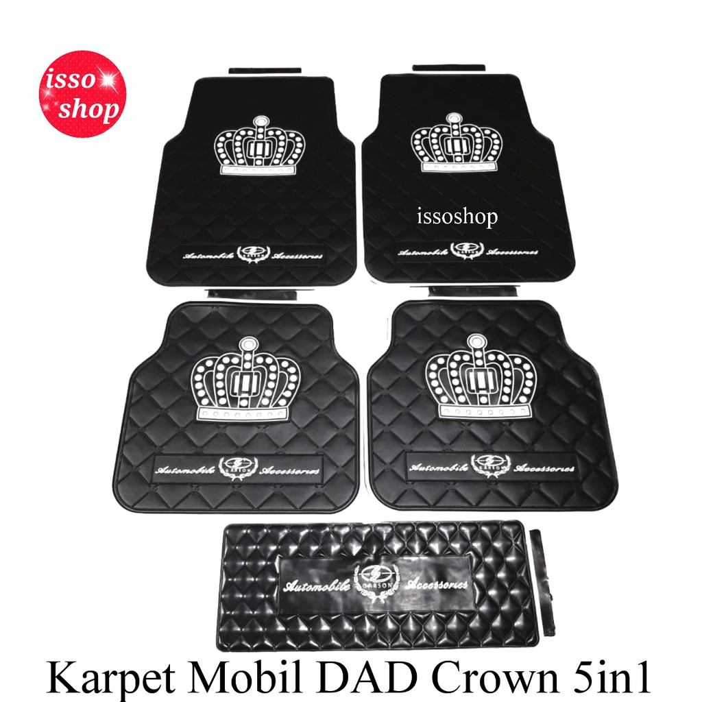 Jual Karpet Mobil DAD Hitam 5in1/Karpet Mobil/Karpet Mobil Toyota ...