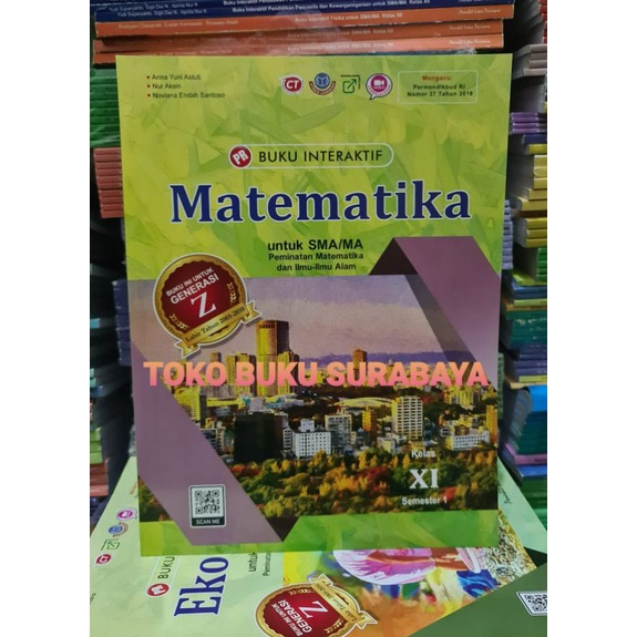 Jual Buku lks pr interaktif matematika peminatan kelas XI,11 semester 1 tahun 2022 kurikulum ...