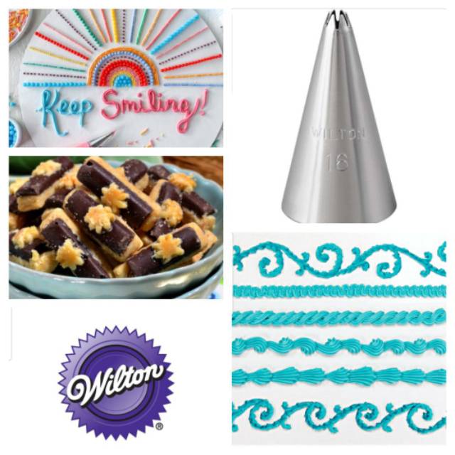 Jual Spuit wilton no 16 spuit wilton ori spuit bintang open star kecil ...