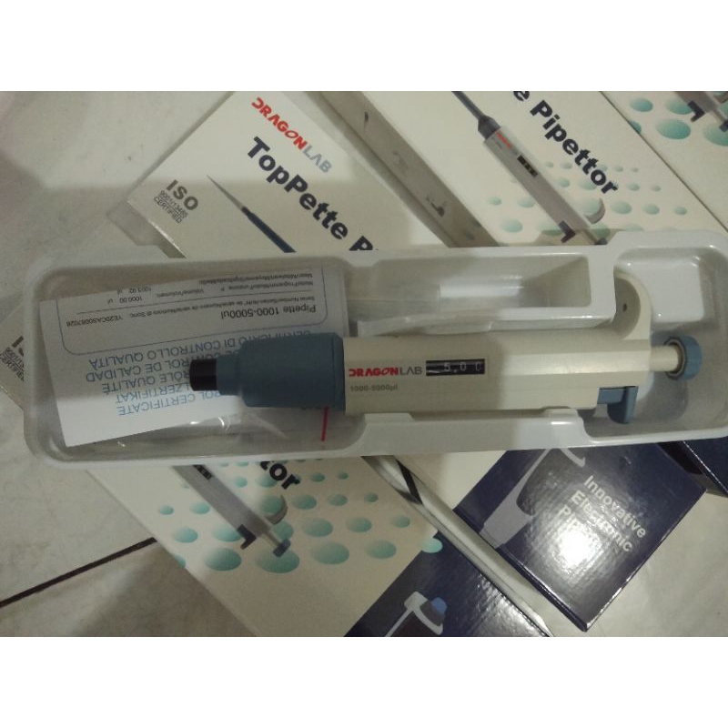 Jual DragonLab micropipet TopPette Pipettor / Adjustable Mikropipet ...