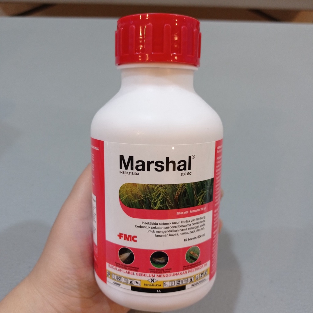 Jual AGROSHOP383 - MARSHAL 200 SC 500ml Insektisida Karbosulfan 200 g/l ...
