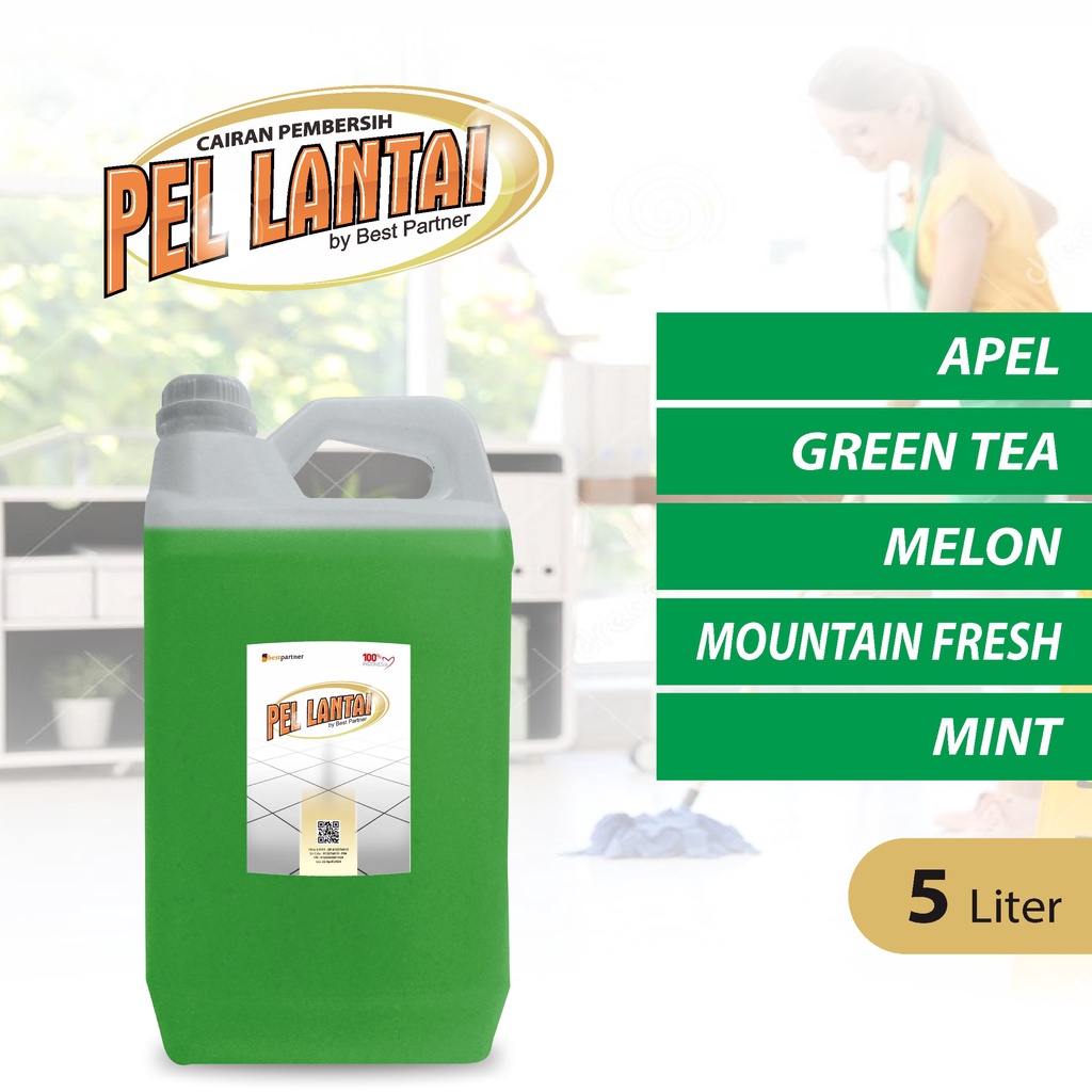 Jual Pembersih Lantai Super Pel Wangi 5 Liter / Cairan Pembersih Lantai ...
