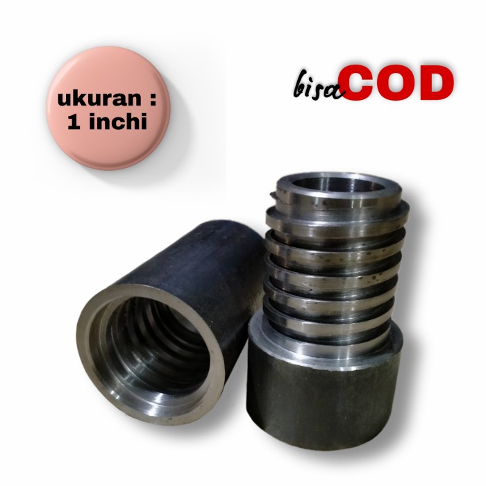 Jual Shock Drat 1 Inchi Luar Dalam Sambungan Pipa Bor Sumur | Shopee ...