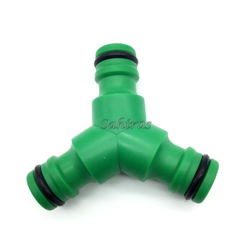 Jual Konektor Selang Tiga Arah Hose Connector 3 way Untuk Quick Release ...