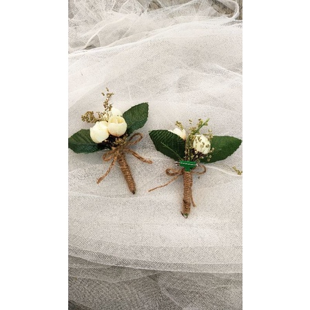 Jual Corsage Wedding Bunga dada atau jas bross | Shopee Indonesia