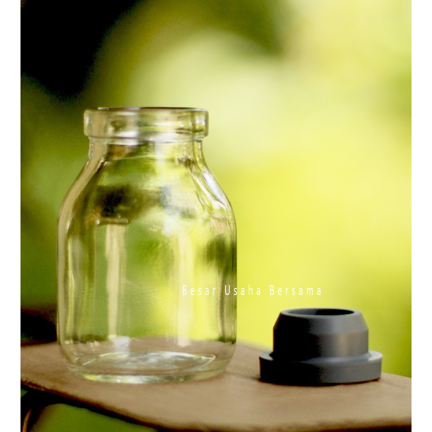 Jual Botol Kaca ASI ASIP 50 ml / Vial / Clear Bening / Tutup Rubber ...