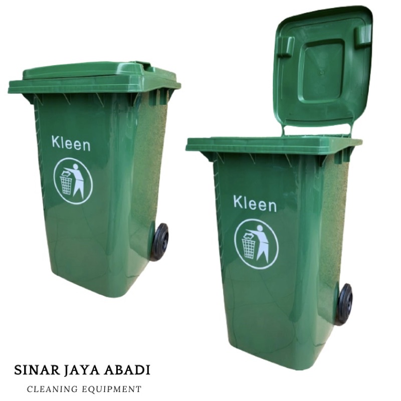 Jual Tempat Sampah Plastik HDPE Sulo 240 Liter Roda Plastic Dust Bin | Shopee Indonesia