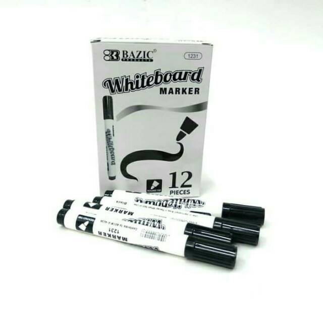 Jual Spidol WhiteBoard BAZIC ( spidol non permanent / bisa di hapus ...