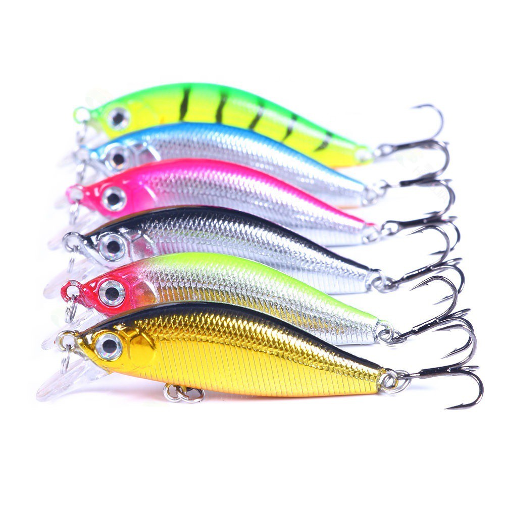 Jual Mini Minnow Lure Umpan Casting 5cm 3gr untuk salt water atau fresh ...