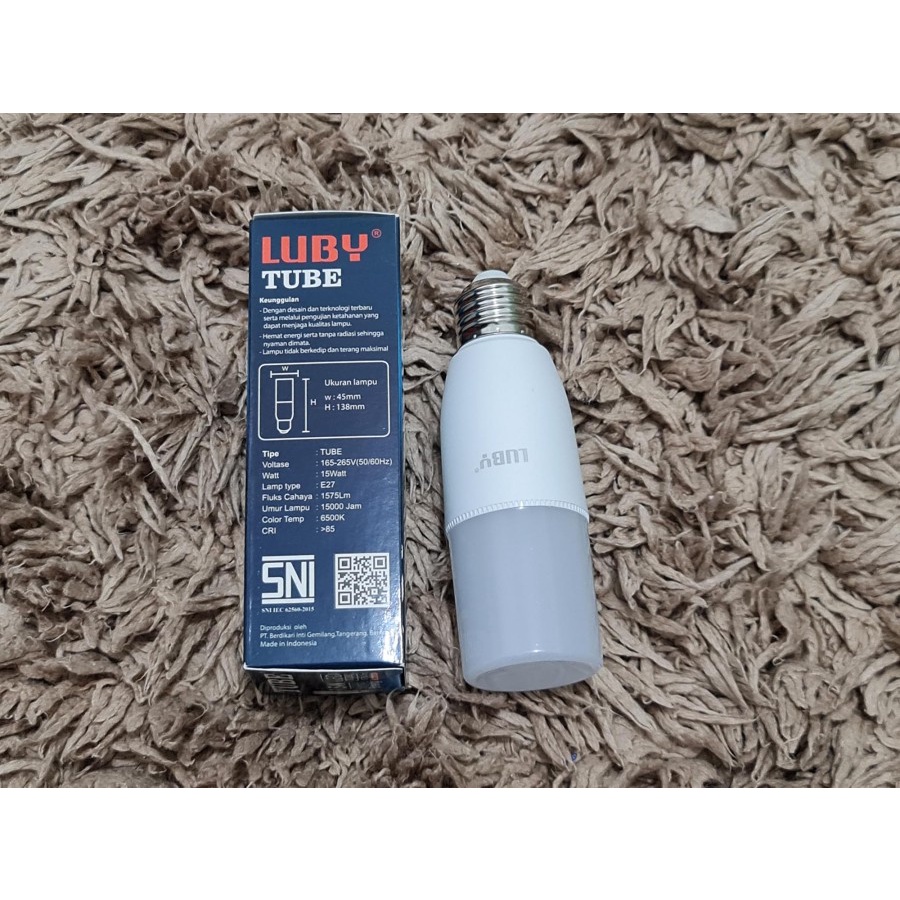 Jual Lampu LED Stick LUBY 9w cahaya PUTIH / Bohlam LED / Lampu LED Bulb ...