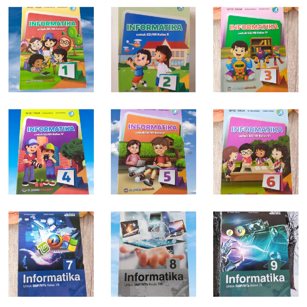 Jual ORI harga satuan buku teks informatika k13 dan kurikulum merdeka ...
