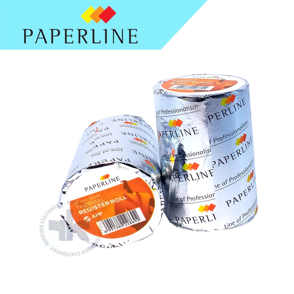 Jual Paperline Kertas Kasir Thermal - 80X50 (/ roll) | Shopee Indonesia