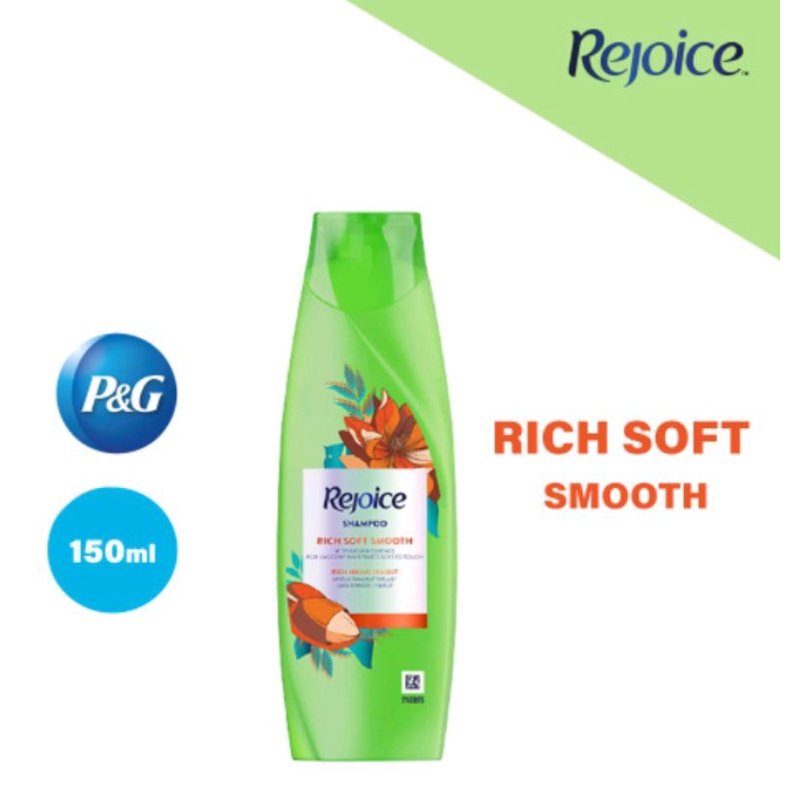Jual Rejoice Shampoo 340ML / 150ml | Anti Ketombe | Rich Soft Smooth | Korean Jeju Rose ...