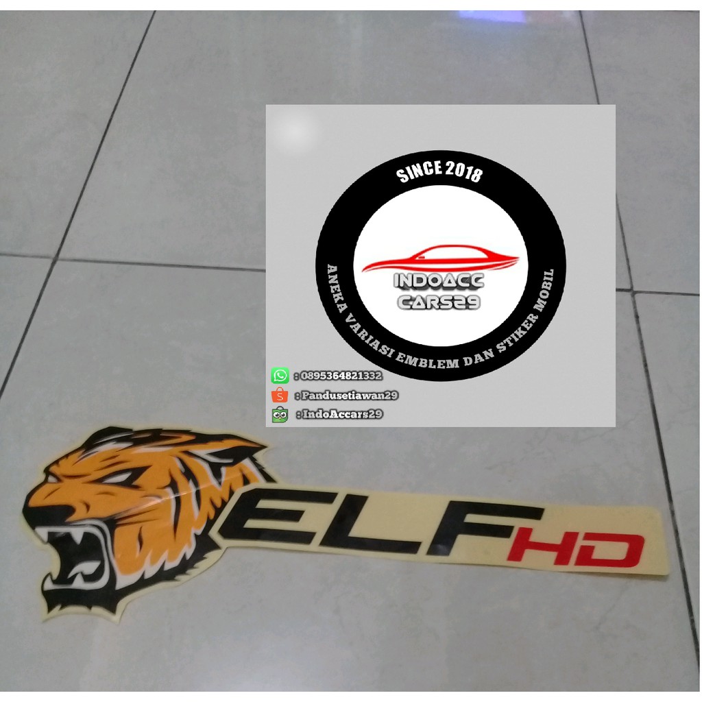 Jual Striping MACAN Mobil Isuzu ELF HD Original | Shopee Indonesia