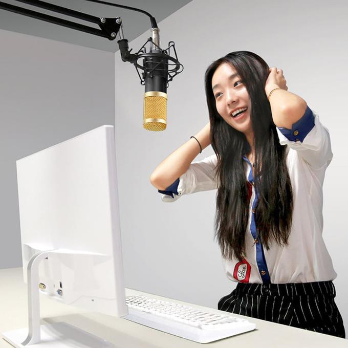 Jual Mic/mikrofon Asli Profesional Youtuber/singer Laptop/Smartphone/pc ...