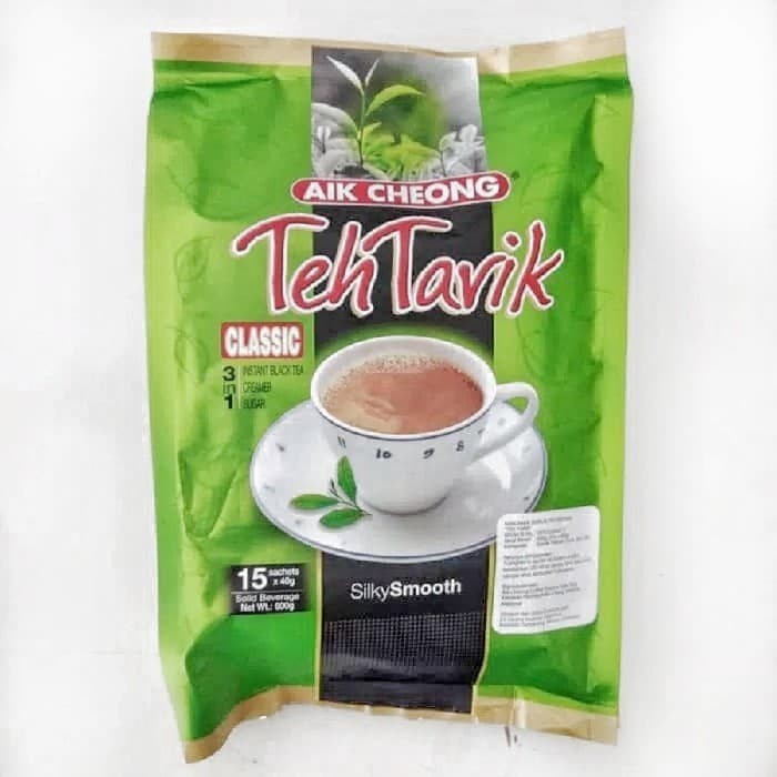 Jual Aik Cheong Teh Tarik 3 In 1 Classic Milk Tea Beverage 15 X 40G ...